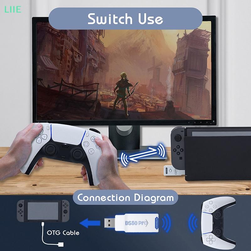 [LI] Coov DS50 pro dành cho bộ điều khiển PS5 cho bộ chuyển đổi PS4 ...