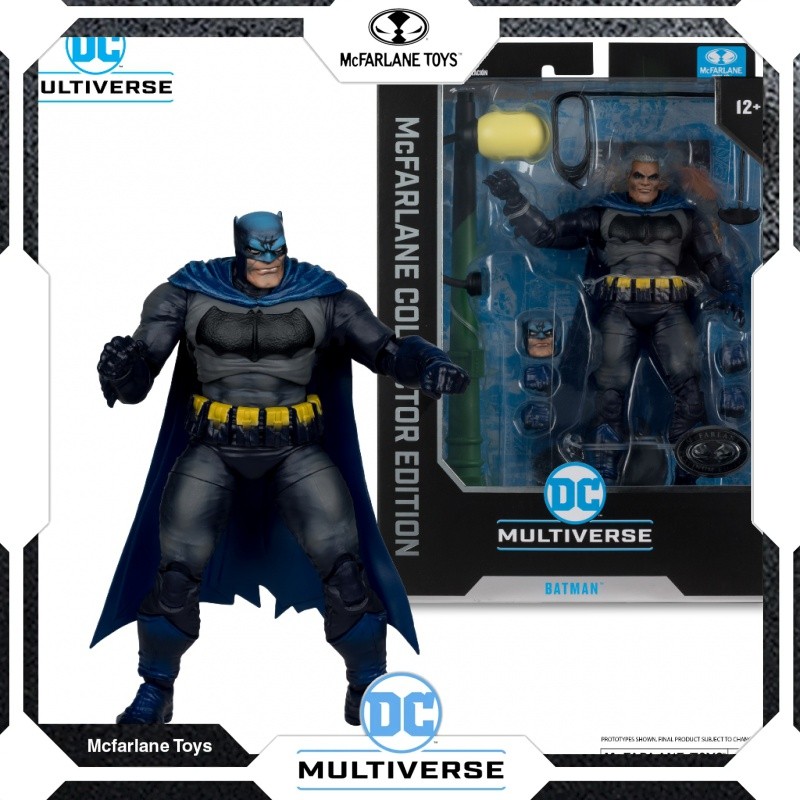 Mcfarlane Toys BATMAN BATTLE DAMAGE BLUE (THE DARK KNIGHT RETURNS) #21 ...