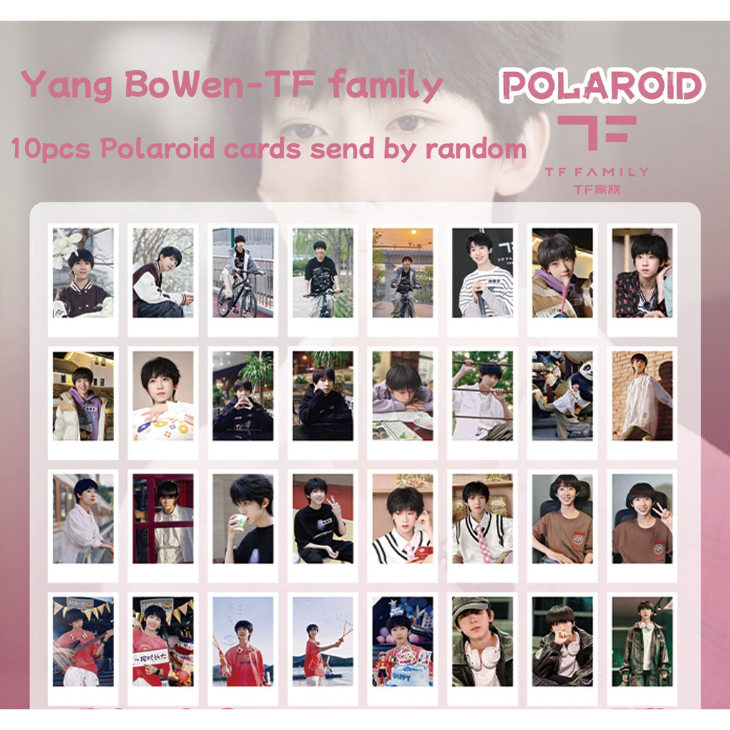 10 Chiếc TF Họ 4th TNT Lomo Thẻ Chen YiHeng Yang BoWen Zhang Guiyuan ...