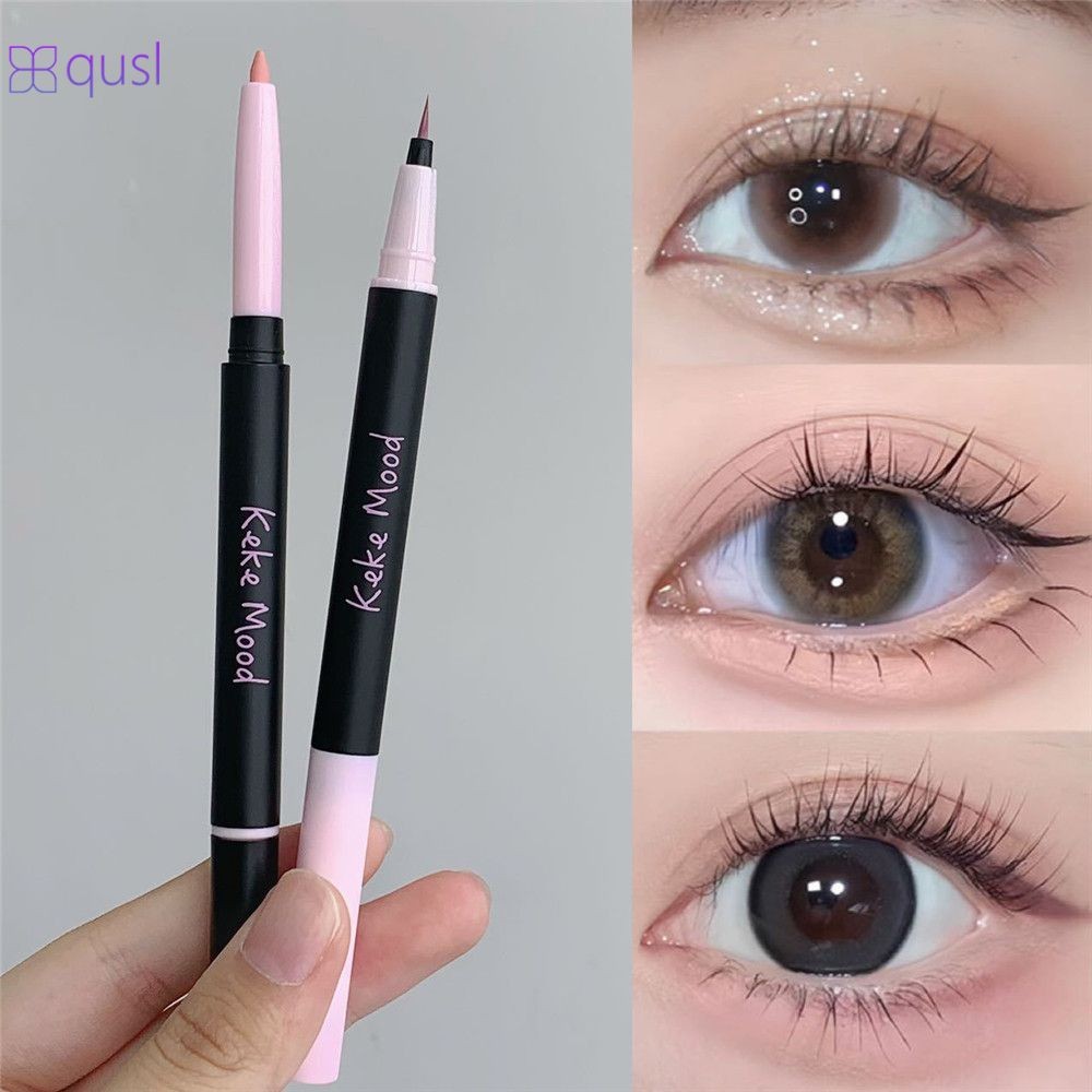 Bút kẻ mắt ba chiều hai đầu nằm Silkworm Pen qusl | Shopee Việt Nam