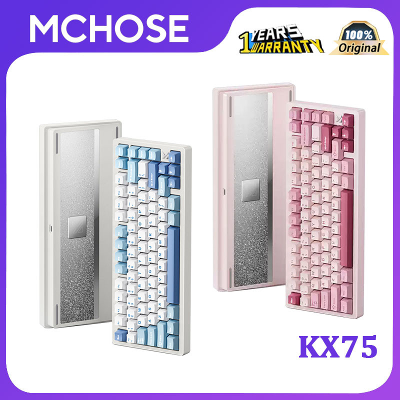 Mkose KX75 Bàn phím cơ tùy chỉnh hợp kim nhôm ba chế độ, Cấu trúc cổng ...