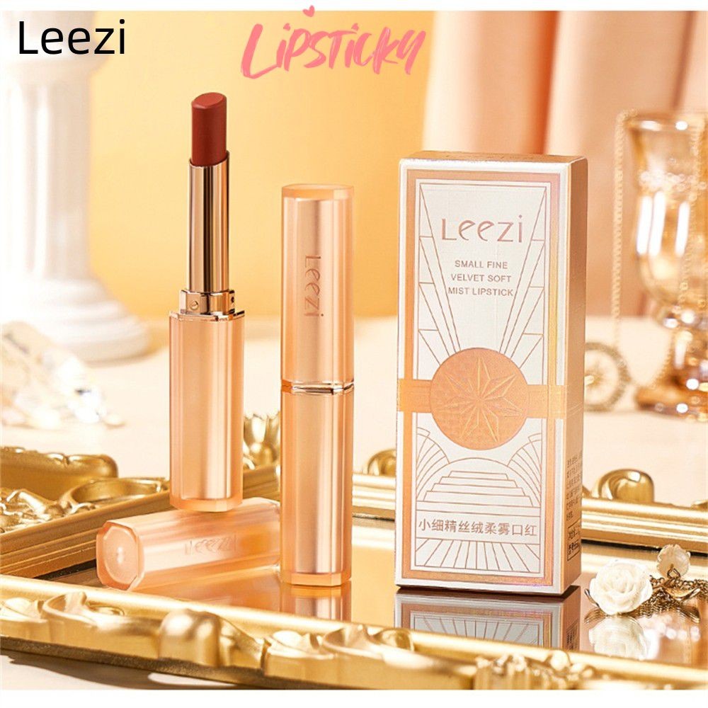 Leezi Loft Mist Lipstick Velvet Matte Lip Gloss Sắc tố cao Trang điểm ...