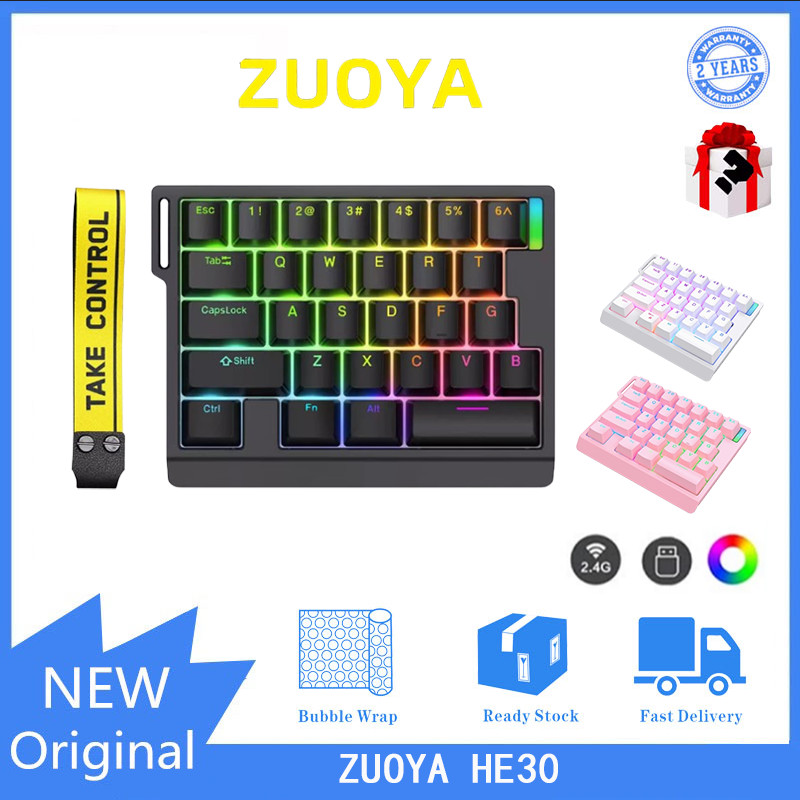 Zuoya HE30 Bàn phím cơ công tắc từ tính lập trình macro có dây | Shopee ...