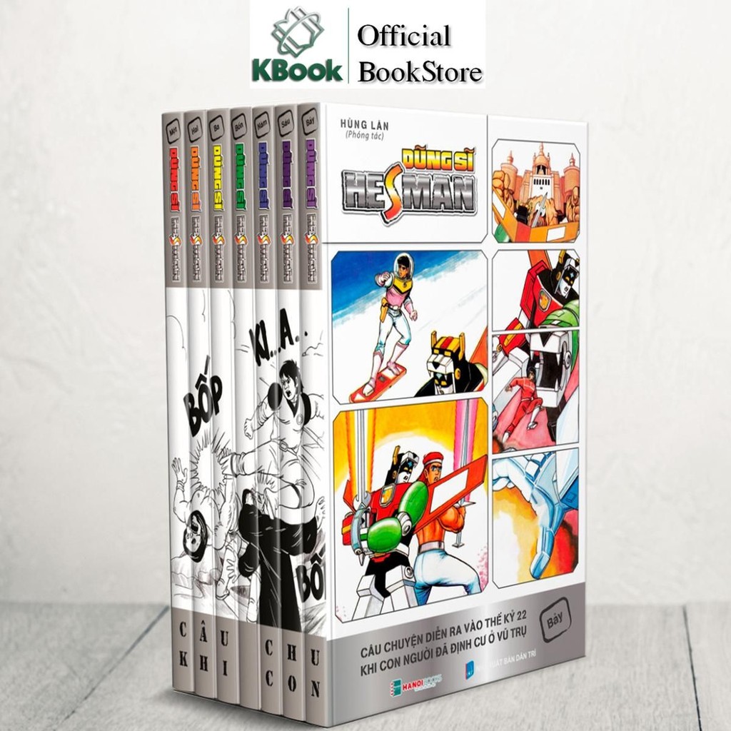 Truyện Tranh - Dũng Sĩ Hesman 2.0 (Tập 1 - 14) - HanoiBooks | Shopee ...