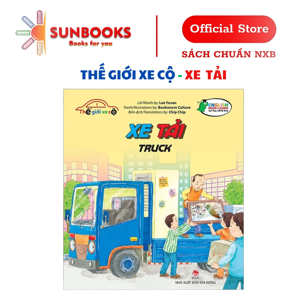 Sách - Thế Giới Xe Cộ: Xe Tải - Truck - Sách Tranh Song Ngữ Anh Việt ...
