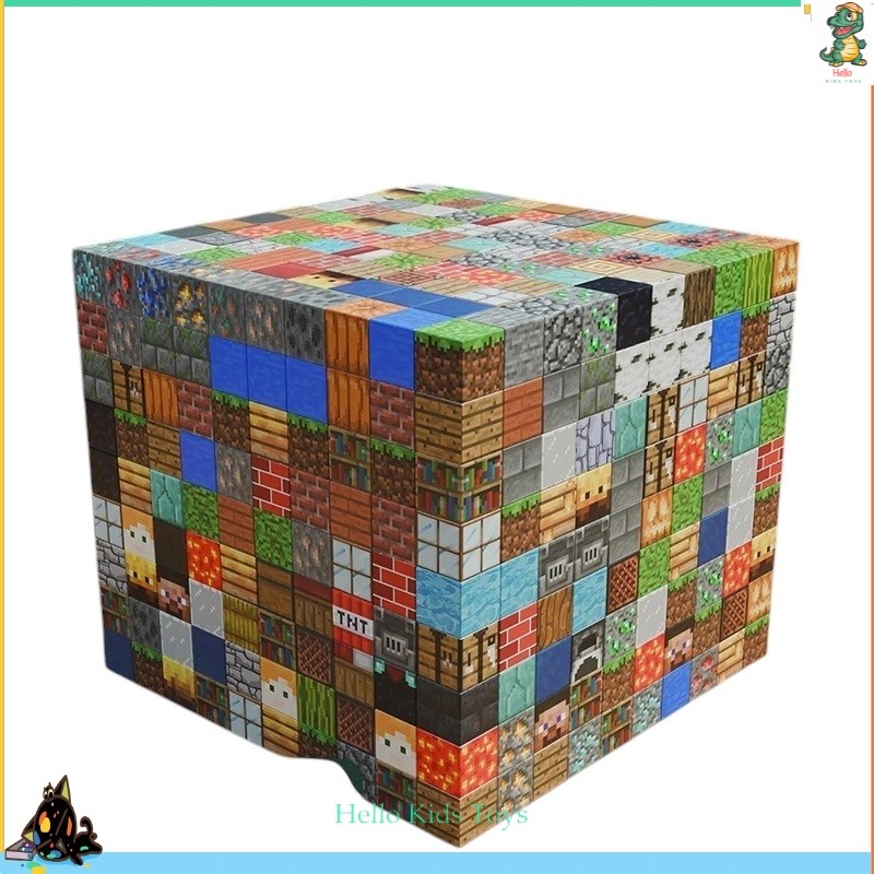 Khối Nam Châm MineCraft 2x2x2, Đồ Chơi Lắp Ráp Xây Dựng Sáng Tạo Cho Bé ...