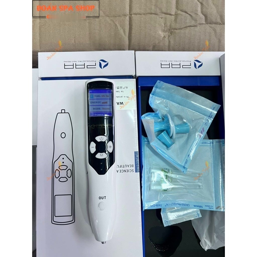 Máy Nhấn Mí 2 IN 1 OZONE PLASMA Lạnh PAA chính hãng. Bảo Hành 12 tháng ...