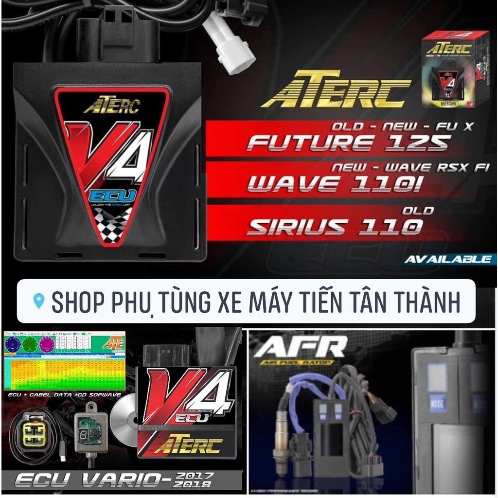 ECU V4 ATE RACING ĐỘ MẠNH datalog / quick shift WINNER X SONIC EXCITER ...