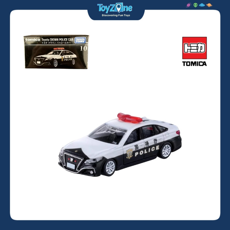 Mô hình xe Toyota Crown Police Car No.10 TOMICA PREMIUM | Shopee Việt Nam