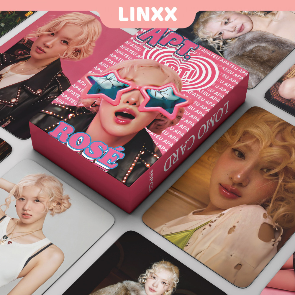 Linxx 55 Chiếc ROSE APT Album Lomo Card Kpop Photocards Bưu Thiếp ...