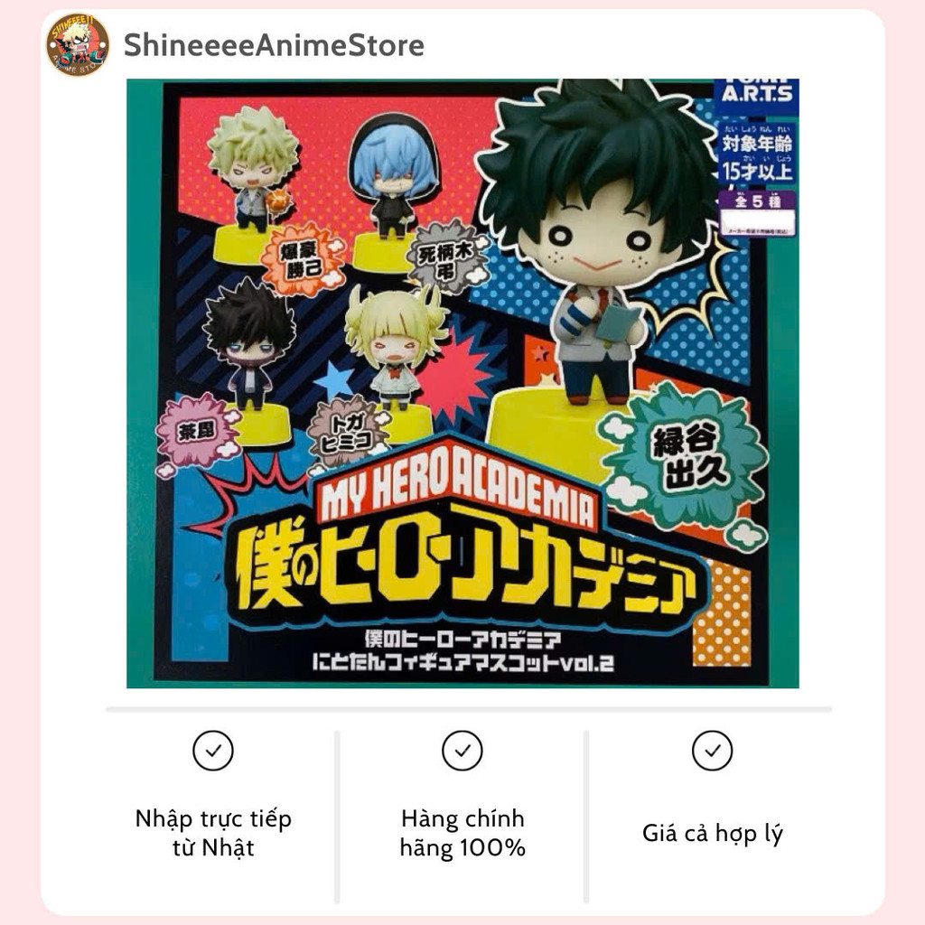 [CHÍNH HÃNG NHẬT BẢN] Mô Hình/Figure MiNi Nitotan mini My Hero Academia ...