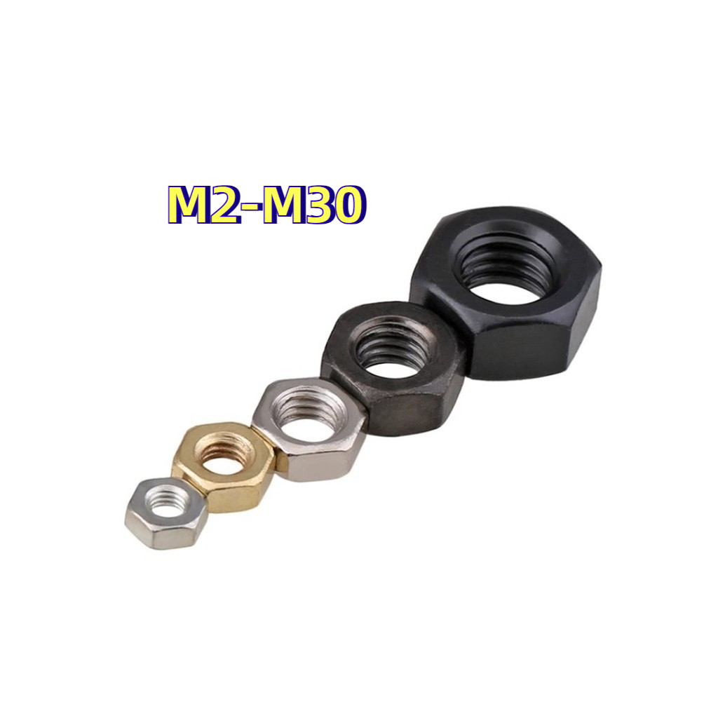 [Xzm-ly-w] 12.9/Đen/Đai Ốc , Tán Ecu Đồng thau dùng cho bulong M2M2.5 ...