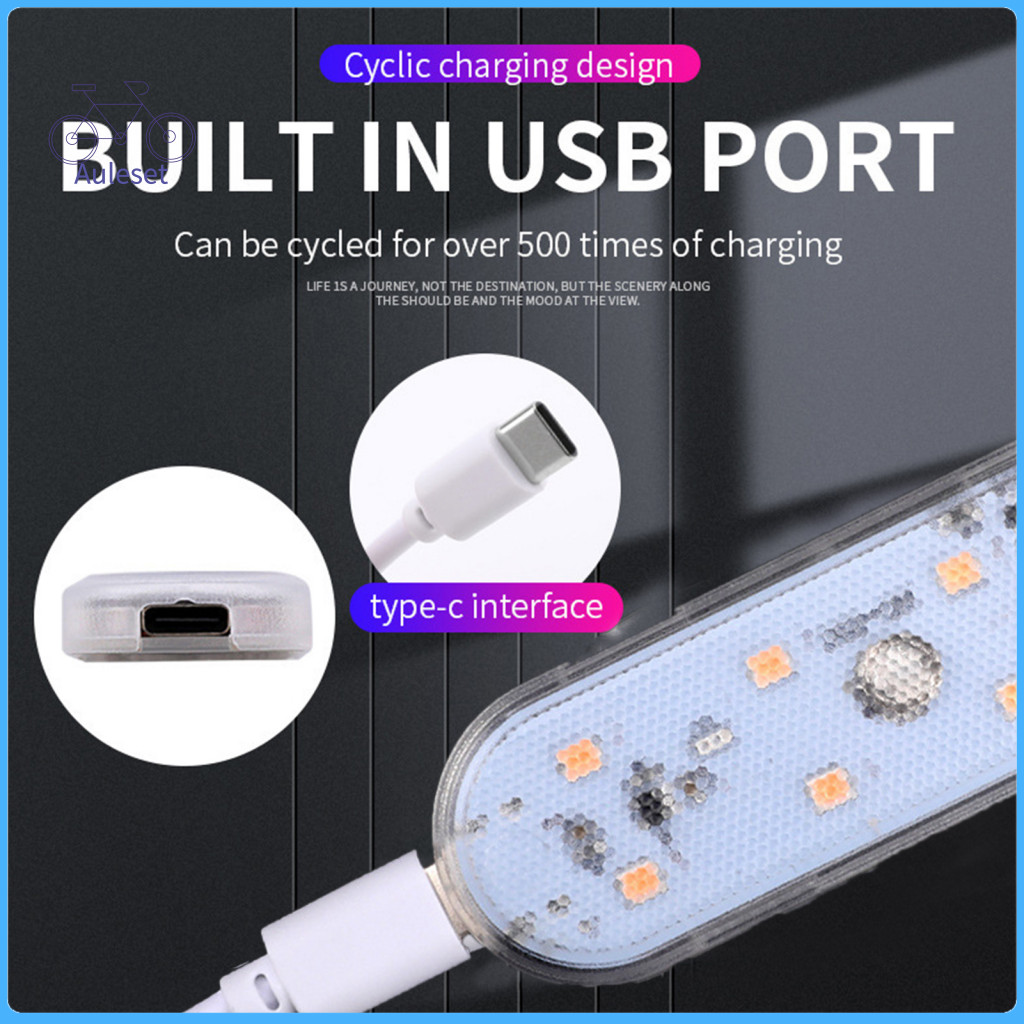 Đèn Led nội thất Auleset Đèn nhạy cảm với cảm ứng 7 màu Đèn Led ô tô ...