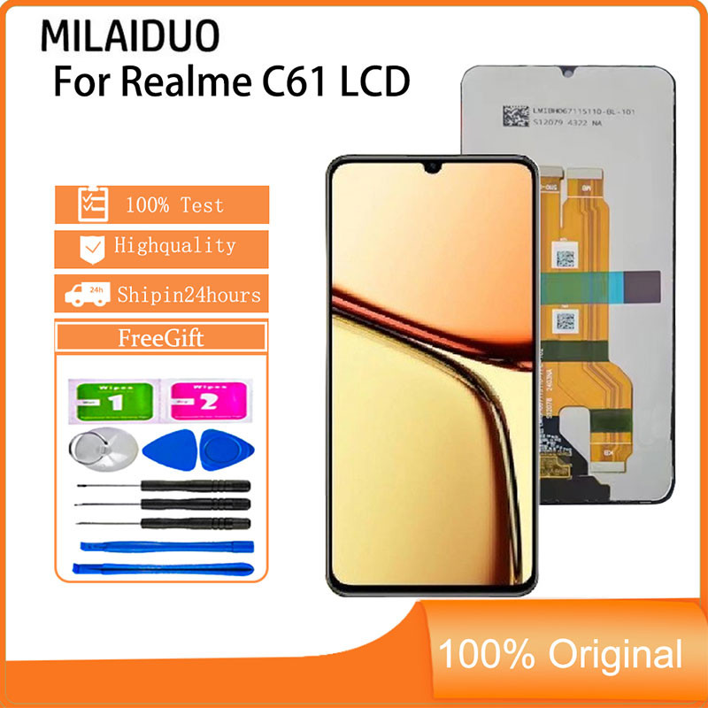 Lcd cho Realme C61 Màn hình LCD Thay thế màn hình cảm ứng | Shopee Việt Nam