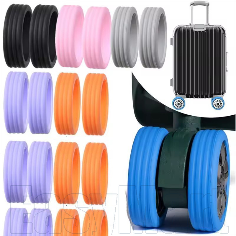 1 / 3 / 5 Chiếc Vỏ Bảo Vệ Bánh Xe Vali Silicon Đa Năng / Xe Đẩy Hành Lý ...
