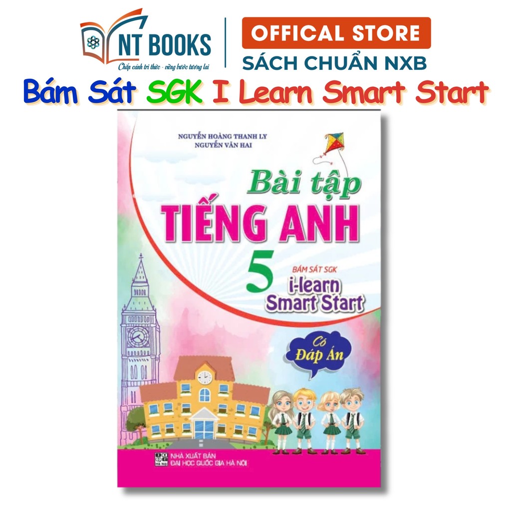 Sách - Bài Tập Tiếng Anh 5 - Bám Sát SGK I Learn Smart Start (Có Đáp Án) - HA | Shopee Việt Nam
