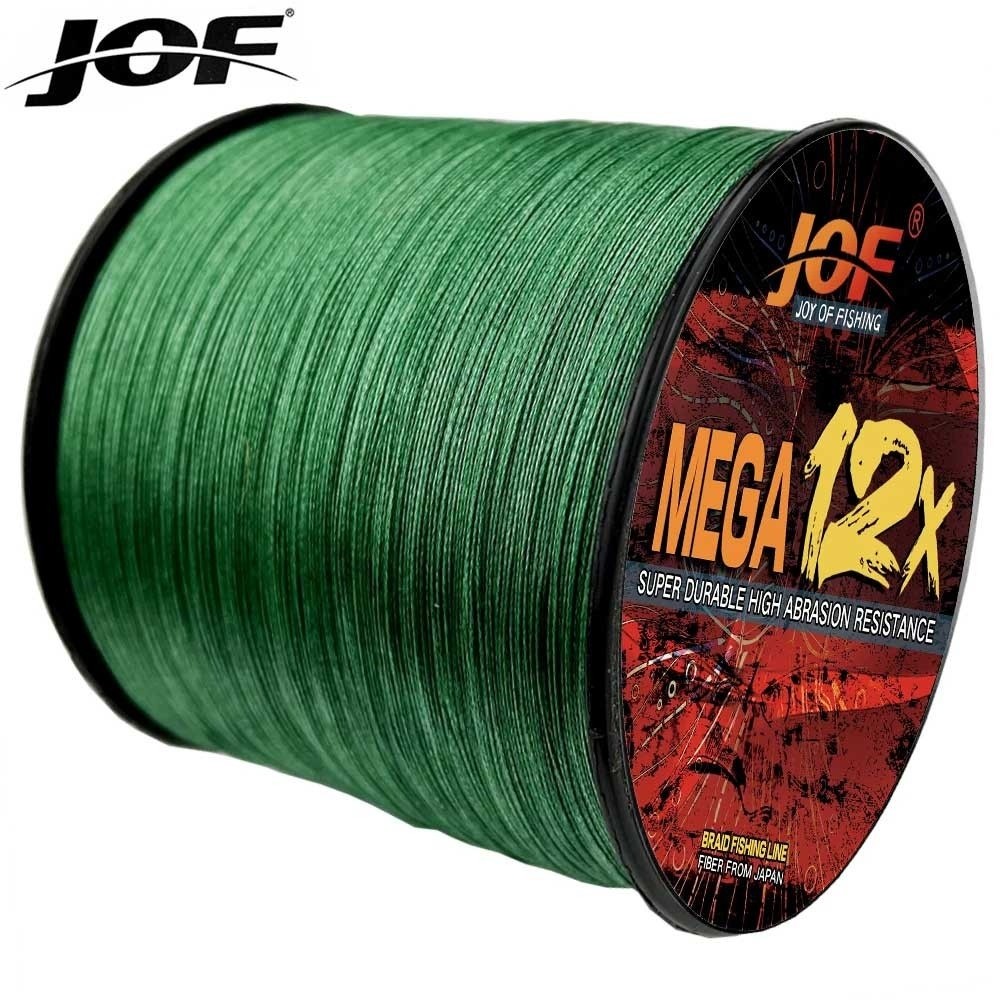 Jof PE Braid 12 Dây Dây Câu 300m 500m Dây Bím Đa Dây Hồ Bền 20-120lb ...