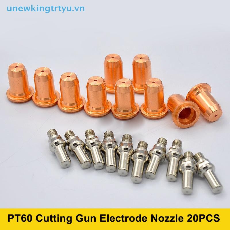 Unewtyu 20 Chiếc PT60 Plasma Cắt Đèn Pin Đầu Phun Điện Cực Dành Cho Chuyên Nghiệp 60A Chống HF ...