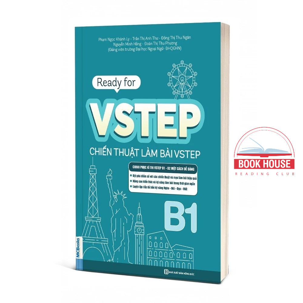 Sách - Ready for VSTEP Chiến thuật làm bài VSTEP B1 | Shopee Việt Nam