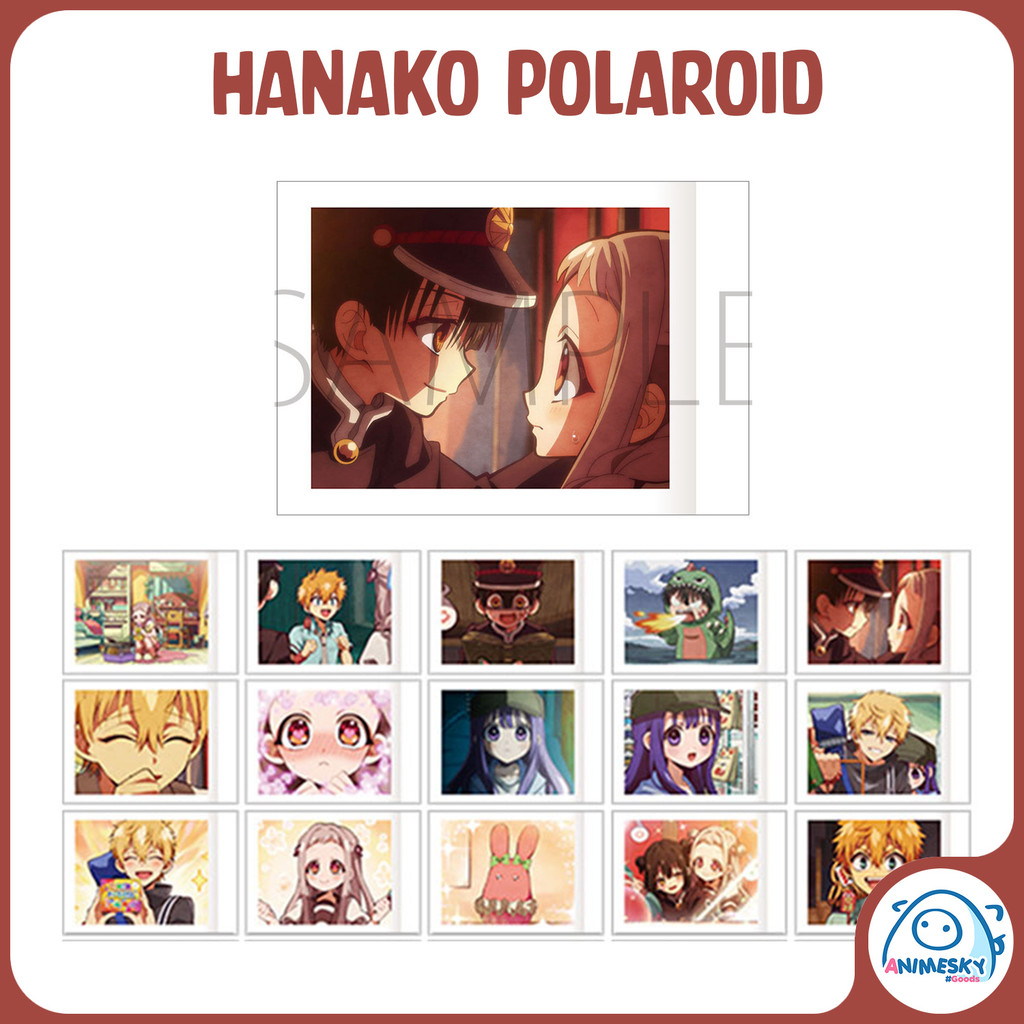 [Có sẵn] Pack thẻ nhân phẩm Hanako pola chính hãng - card Cậu ma nhà xí ...