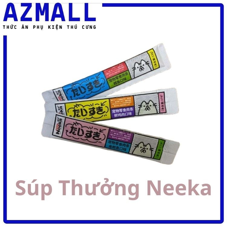 Súp Thưởng Neeka Cho Mèo Dạng Thanh 12g , Súp Thưởng Dinh Dưỡng, Thơm ...