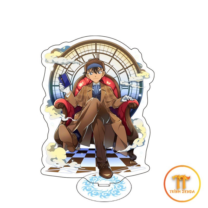 mô hình Conan Stand Shinichi Kidoku Heiji Shinran Acrylic Hai Mặt Trang ...