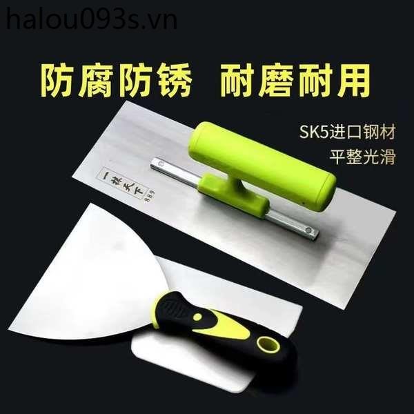 Thép không gỉ Kéo Kéo Thìa Cạp Putty Mỡ Tro Dao Xi Măng Bộ Sưu Tập Mỡ ...