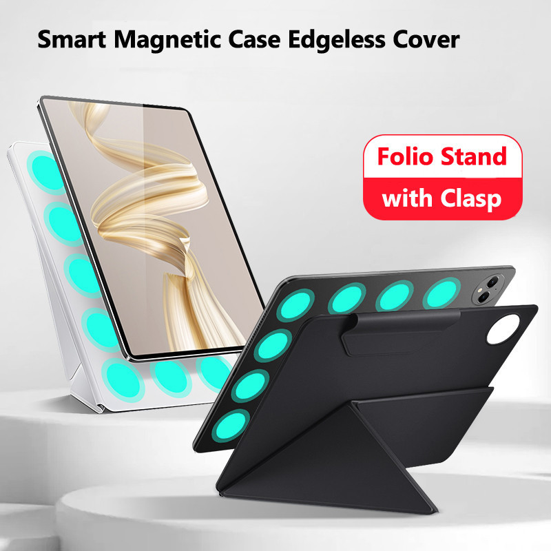 Ốp từ tính kép không viền cho Honor MagicPad 2 12.3 Honor Pad GT Pro 12.3 "2024 Vỏ siêu mỏng gấp ...