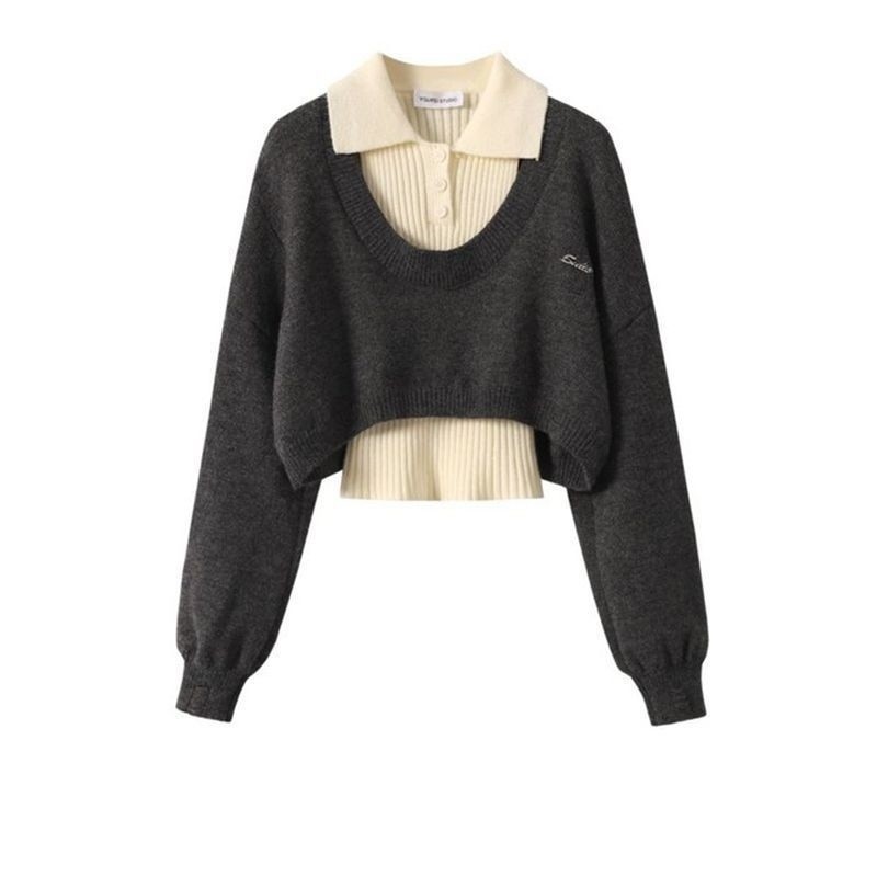 2024Women's Preppy Style Sweater Best-Selling New Type Idle Style ...