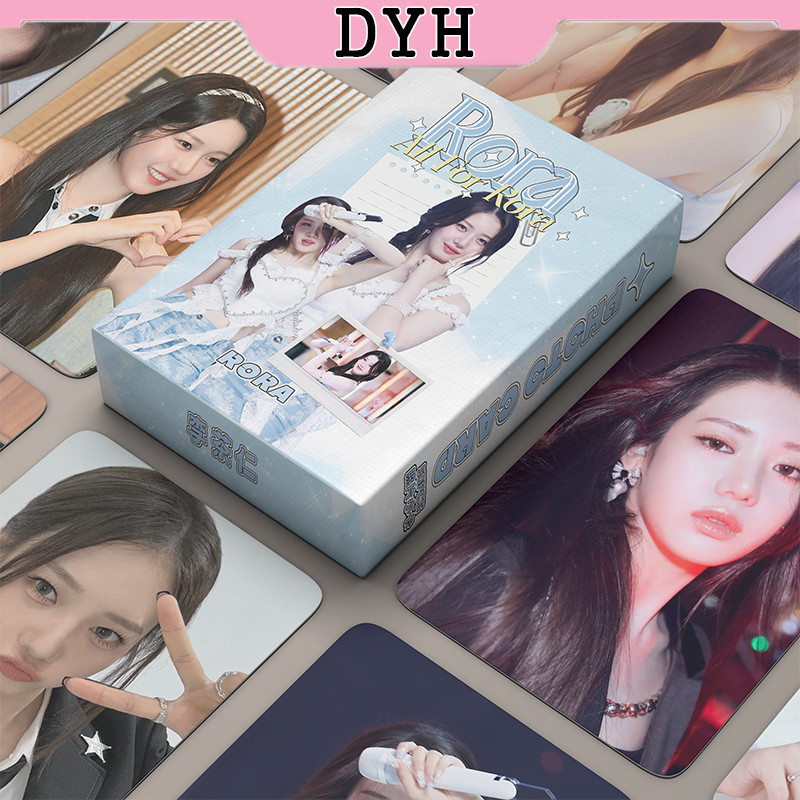 50 Cái / hộp BABYMONSTER RORA Laser Card Photocards Holographic LOMO Card KPOP Album | Shopee ...