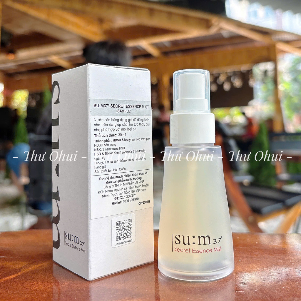 Xịt Khoáng Tinh Chất Nước Thần Su:m37 Secret Essence Mist 30ml - Cấp Ẩm ...