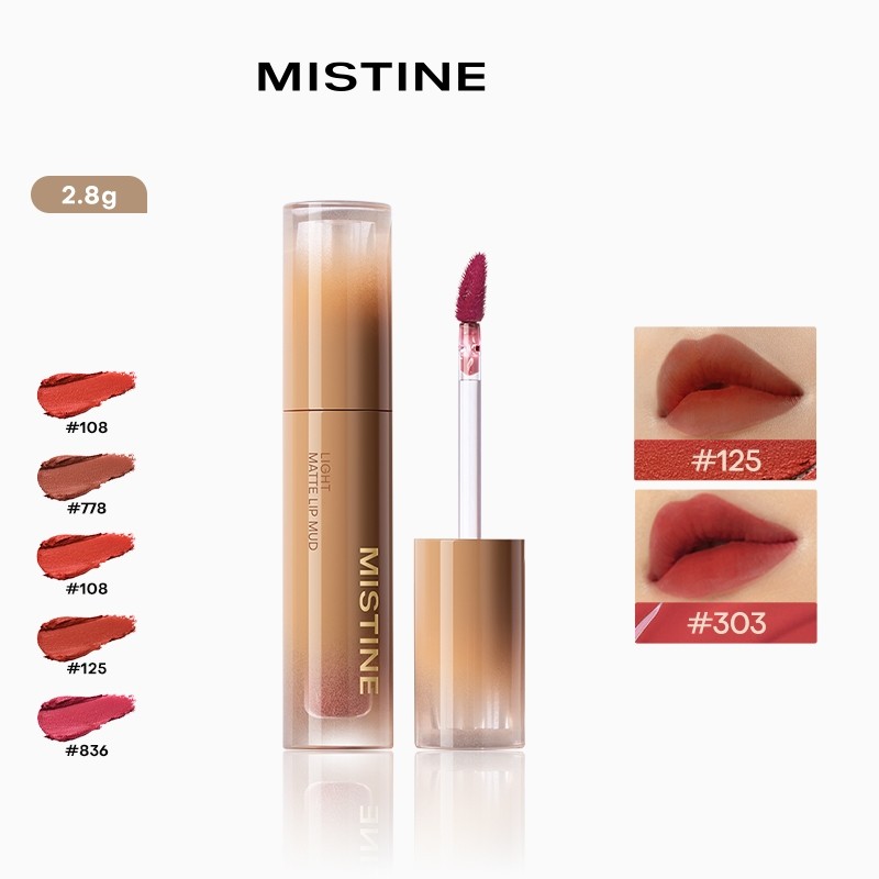 Son lì MISTINE 2.8g trang điểm chuyên nghiệp cao cấp | Shopee Việt Nam