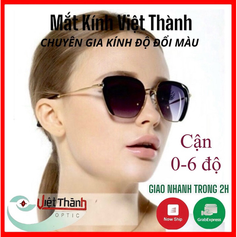 (Có độ cận sẵn) Kính râm NHIỀU MẪU BẢNG 8 Mắt Kính Việt Thành A595 | Shopee Việt Nam