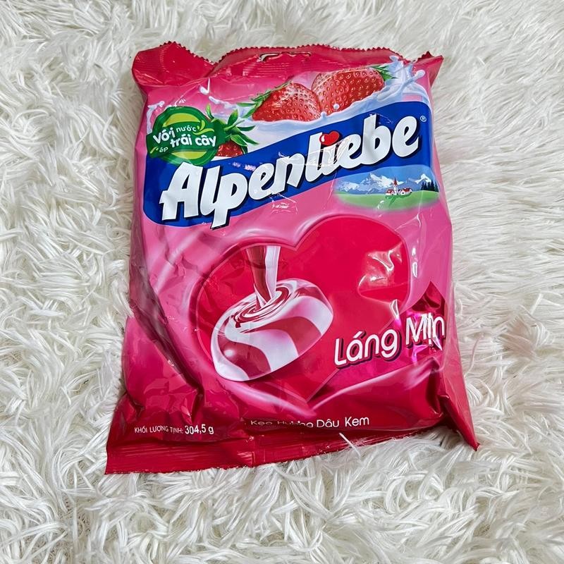 Kẹo Alpenliebe Gói Nhỡ Vị Dâu,Vị Trà Bưởi Mật Ong Food Candy Nho Ăn Vặt ...