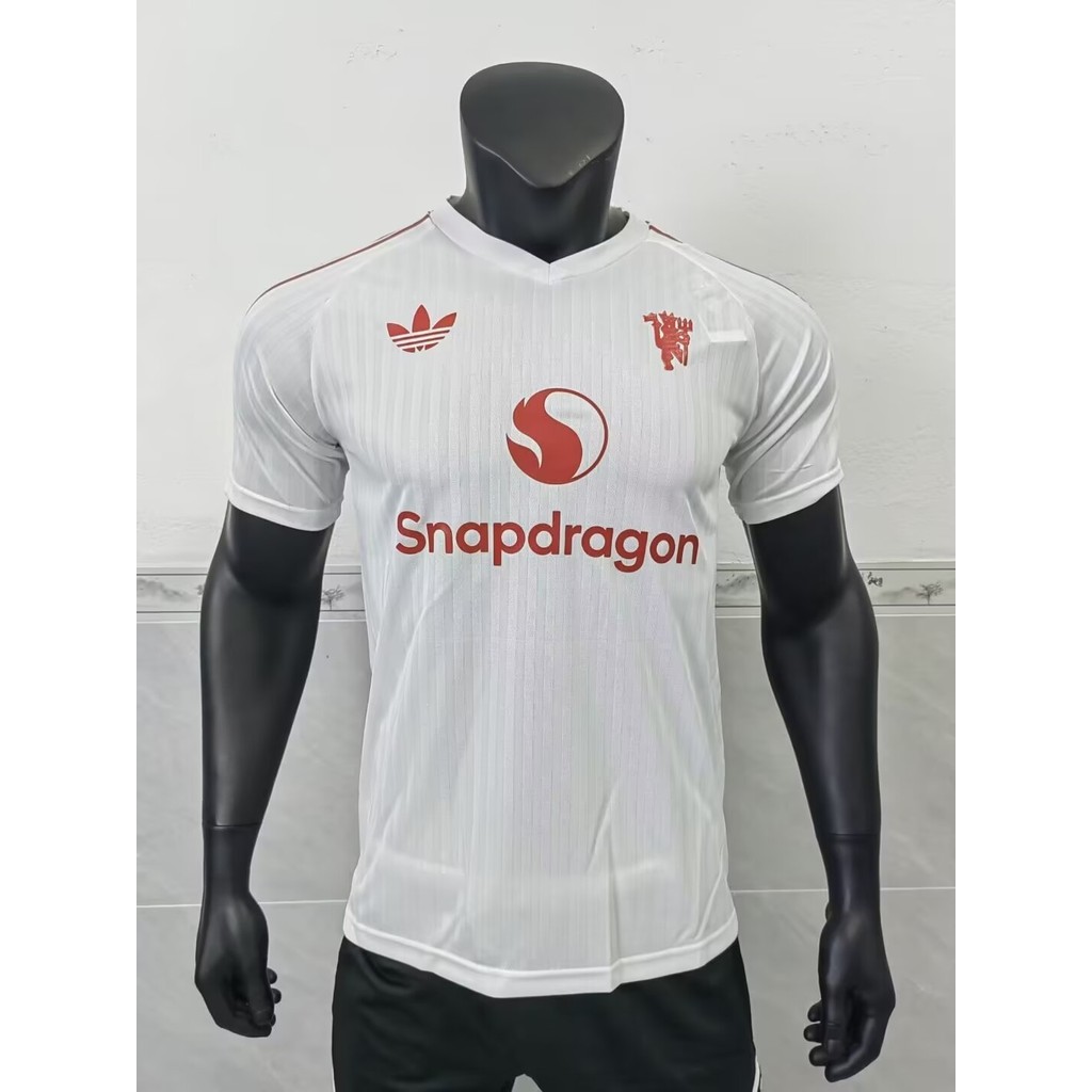 2425 Manchester United White Phiên bản đặc biệt Football Top Phiên bản ...