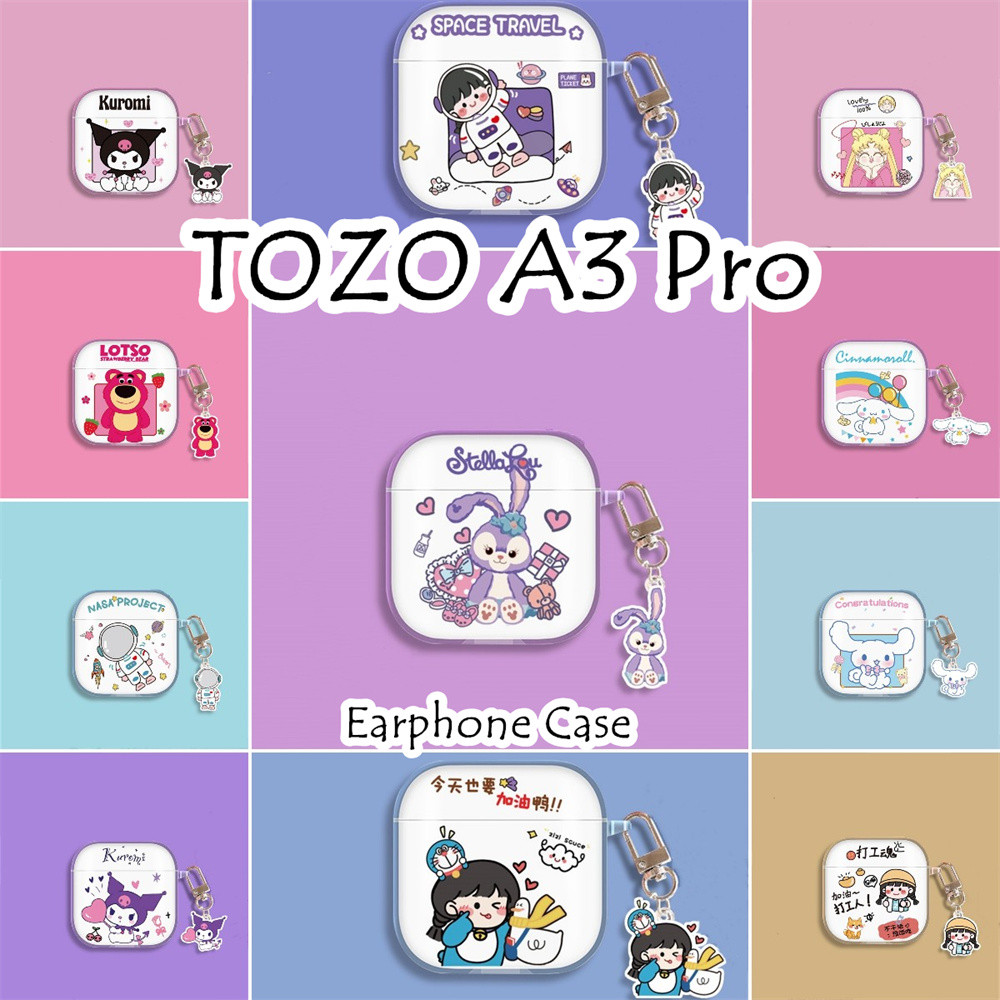 Hàng có sẵn!Cho TOZO A3 Pro ốp tai ng Case phim hoạt hình Ảnh thật Vỏ ...