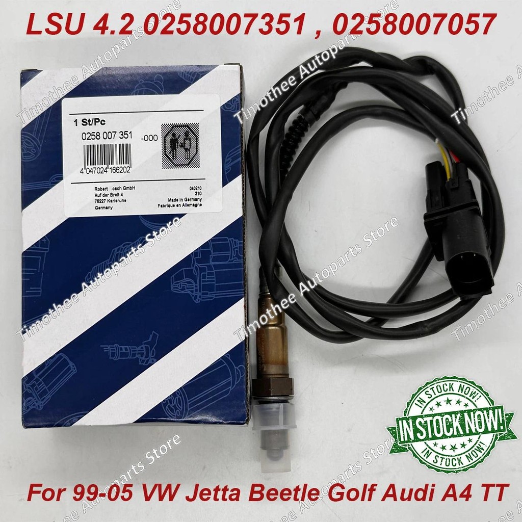 17014 0258007351 1k0998262D 0258007057 Dành Cho B-osch LSU4.2 5 Dây ...
