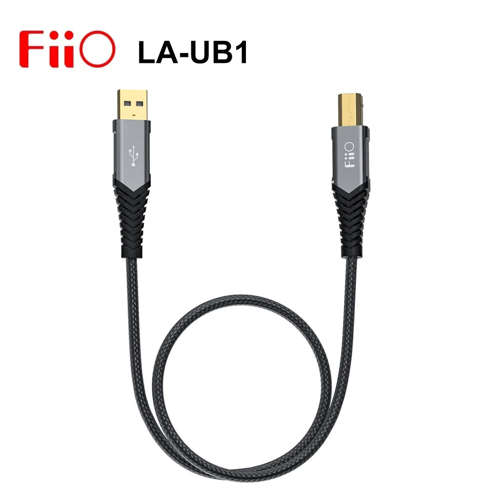 Fiio LA-UB1 USB-A sang USB-B Bộ lọc nguồn USB Bộ chuyển đổi cáp âm thanh cho M11 BTR5 BTR3 AMP ...