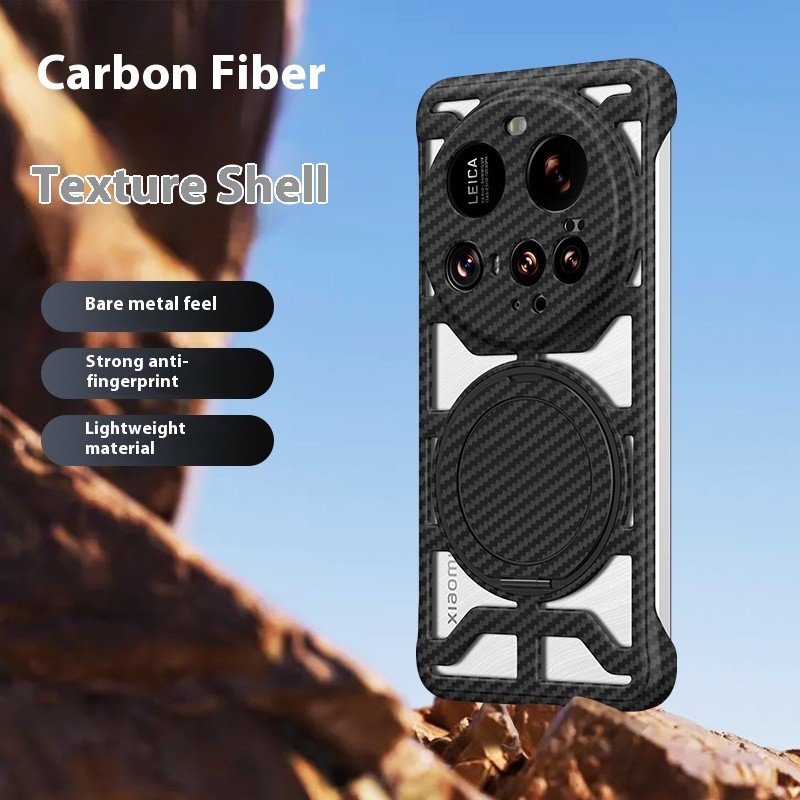 Ốp lưng làm mát từ tính siêu mỏng với họa tiết sợi carbon cho Redmi K80 K70 Pro K70 Ultra Xiaomi ...