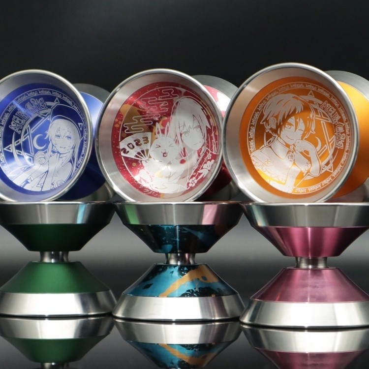 Yoyo aceyo Mercy 6Ace vòng thép không gỉ kim loại chuyên nghiệp thi đấu ...