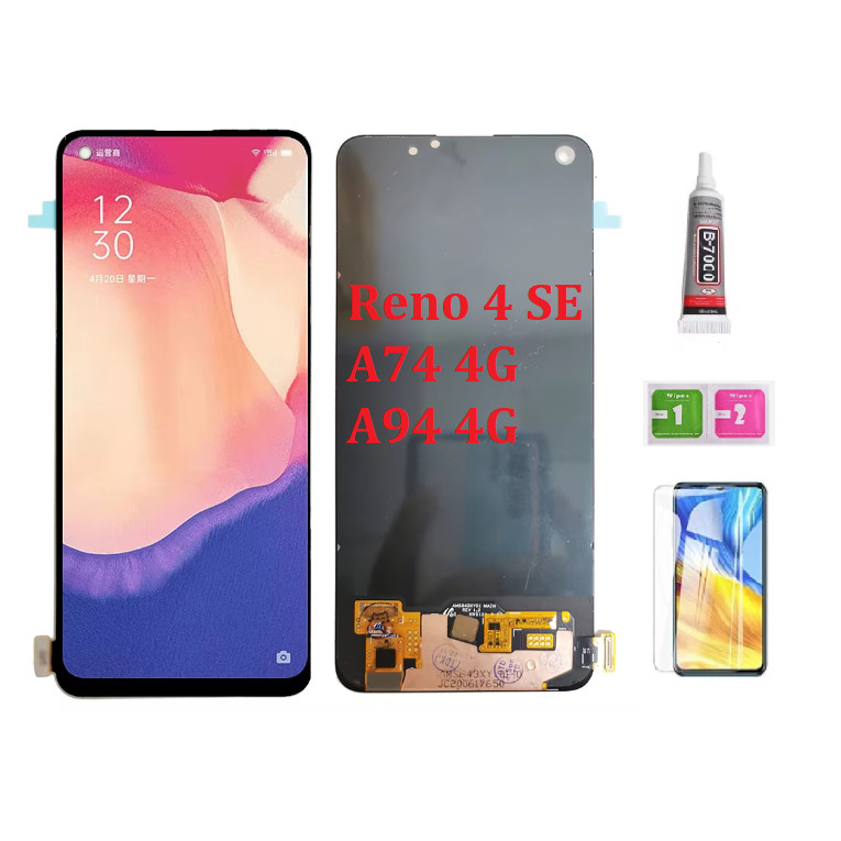Tft LCD Cho OPPO A74 4G A94 4G RENO 4 SE Màn Hình LCD Với Màn Hình Cảm Ứng Kính Bảng Điều Khiển ...