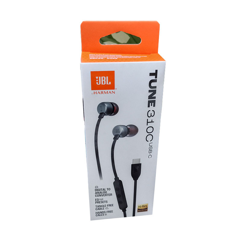 JBL TUNE 310C Type-C Wired Hi-Res in-Ear Earphones Remote with ...
