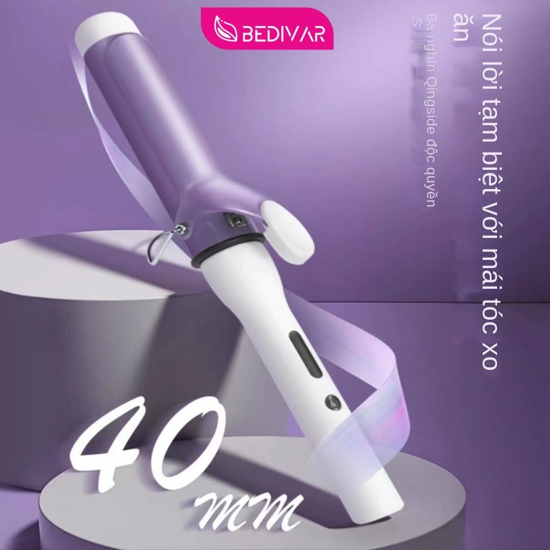 Máy uốn tóc khối lượng lớn 40 mm Hàn Quốc Máy uốn tóc điện sóng lớn ...