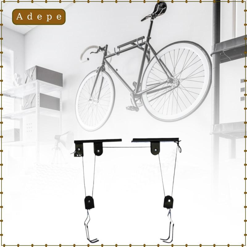 Hệ thống lưu trữ ròng rọc cần cẩu Dovewill Móc treo xe đạp gắn trần cho không gian trong nhà ...