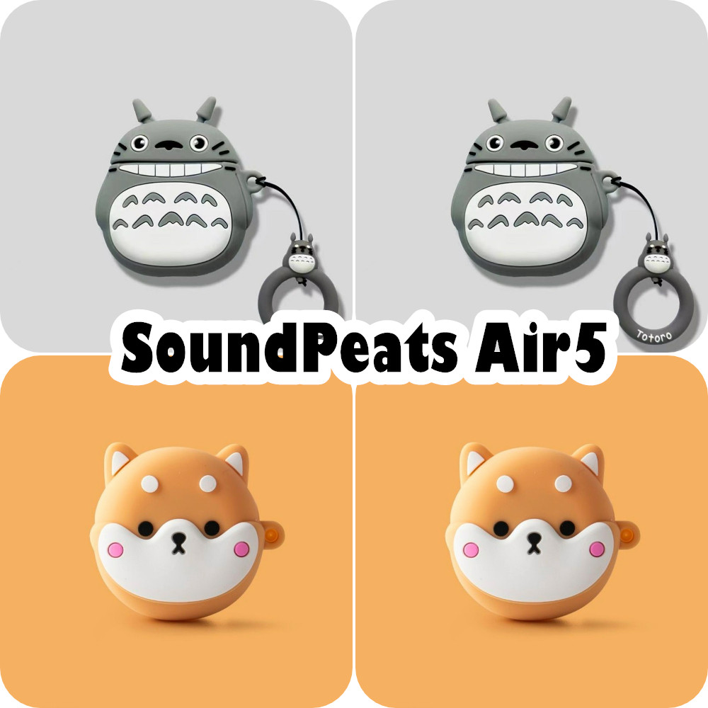 【Hot sale】Cho SoundPeats Air5 ốp tai ng Case Ảnh thật phim hoạt hình Vỏ Bảo Vệ Hộp Sạc Tai Nghe ...