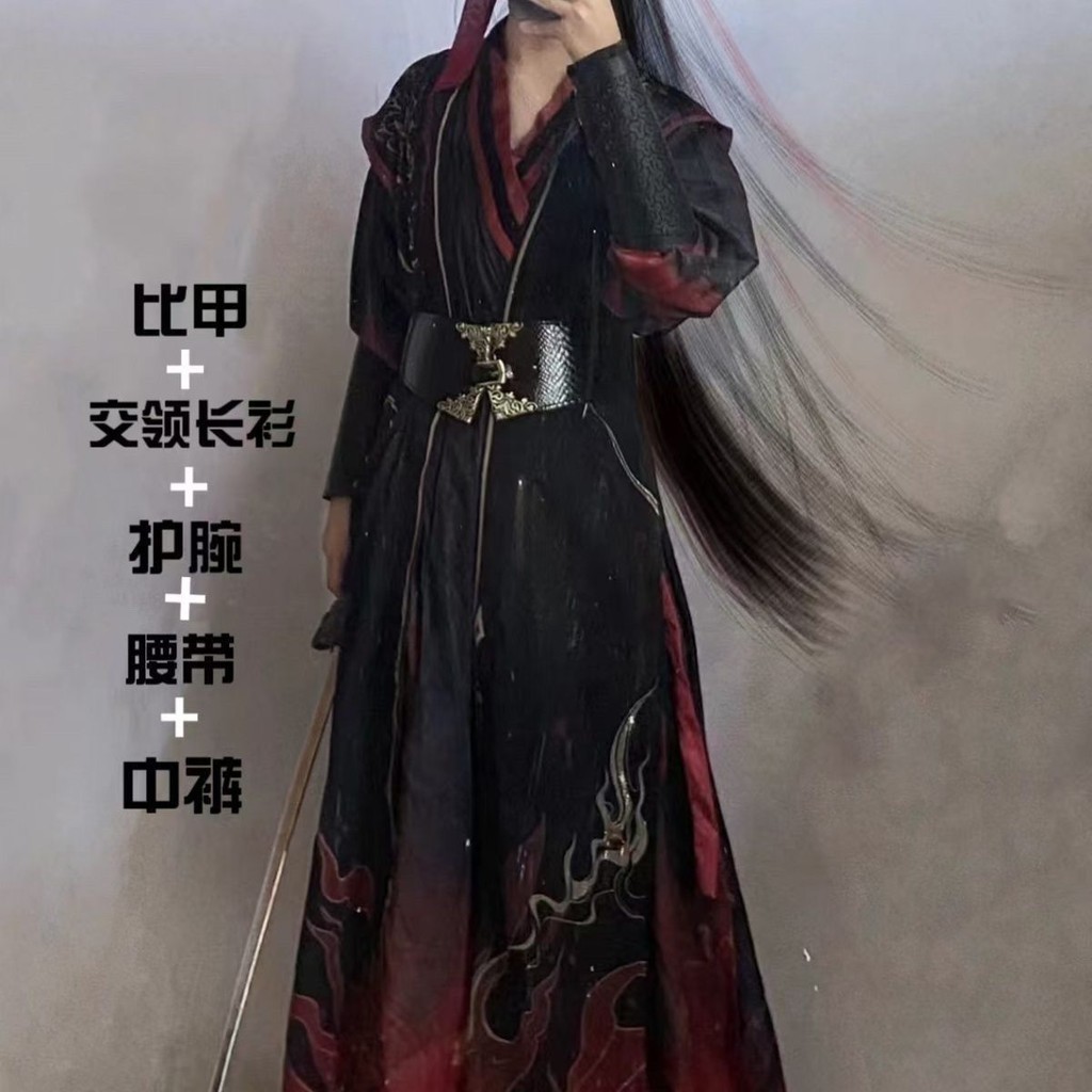 Hanfu Full Set Nam Nữ Thoáng Mát Sa Xia Khách Phong Cách Cải Tiến Han ...