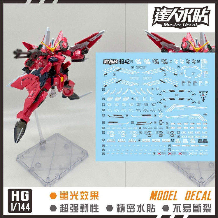 Decal nước Gundam HG Aegis SEED Master Decal DL Dalin MD Water Sticker H042 | Shopee Việt Nam