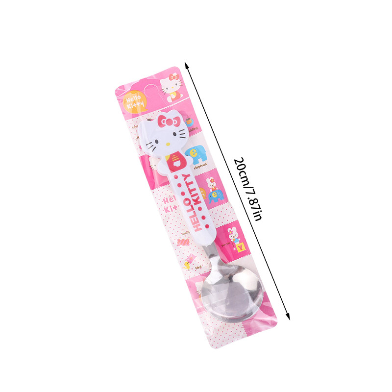 [HEVA]Kawaii Hello Kitty Chops Thìa Nĩa Sanrio KT Cat Bộ đồ ăn bằng ...