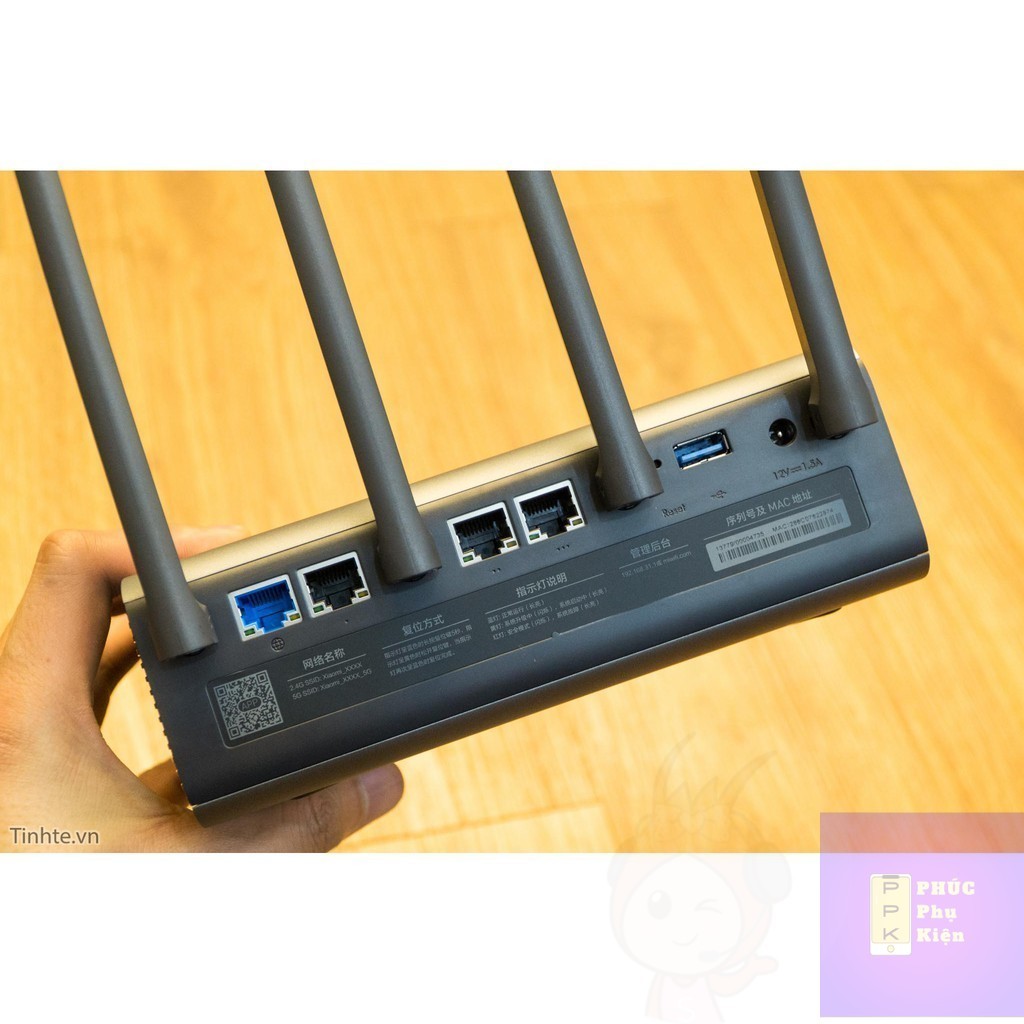 Cũ - Router Wifi Xiaomi R3P Pro, cấu hình khủng, 4 Anten độ nhạy cao ...