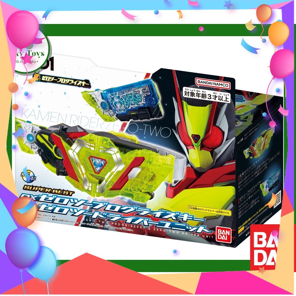 [Sập Sàn] Đồ chơi siêu nhân Super Best DX Zero-two & Unit (không driver) | Kamen Rider Zero-one ...